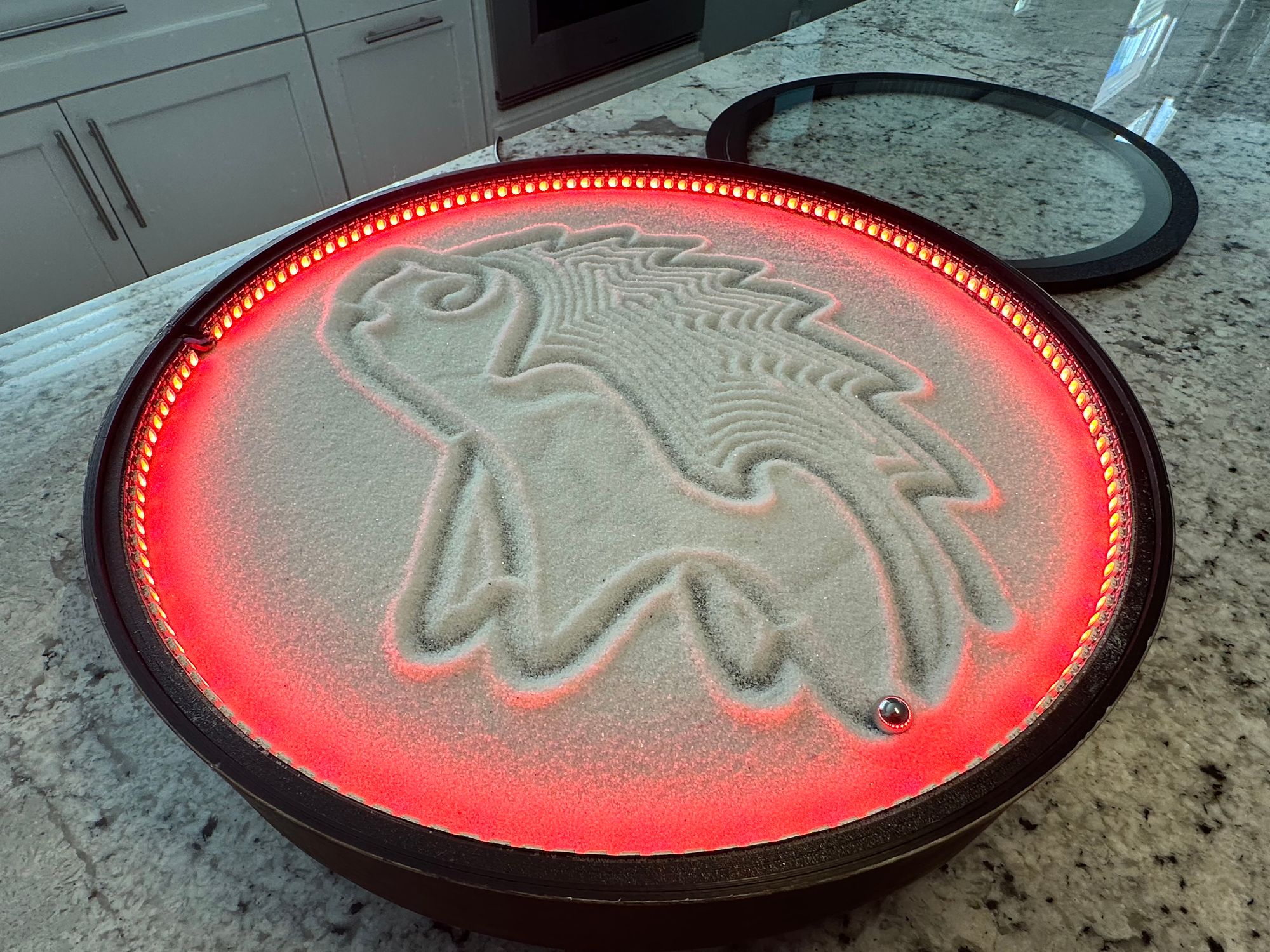 Tabletop Sand Robot - Aiden Vigue